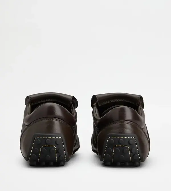 TOD'S Low-top Lace-up Sneakers - Brown