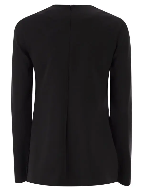 Max Mara Slim Fit Crewneck Top