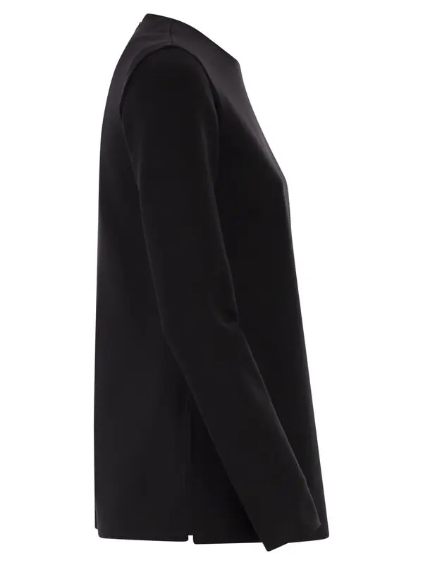 Max Mara Slim Fit Crewneck Top
