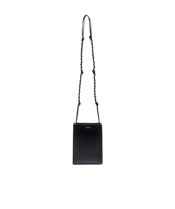 JIL SANDER Tangle Small Shoulder Bag - Black