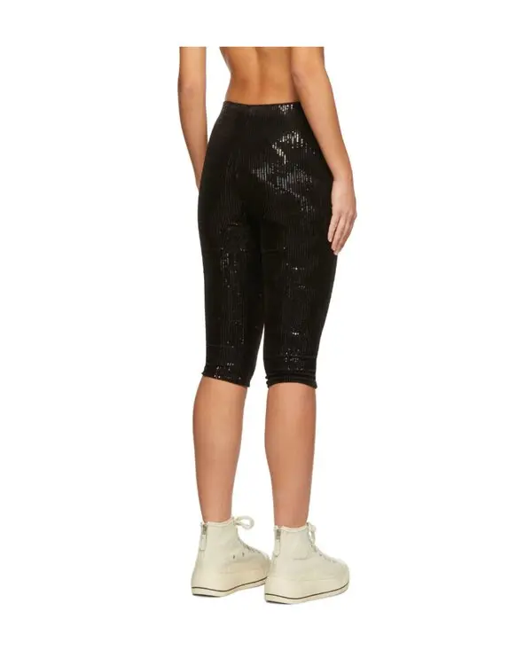 We11Done Sequin Embellished Cycling Shorts