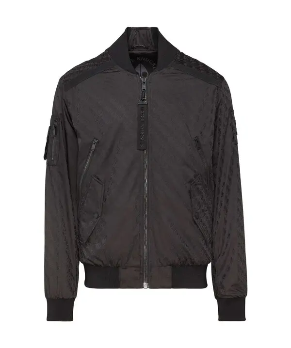 Moose Knuckles Courville Zip-up Bomber Jacket - Black