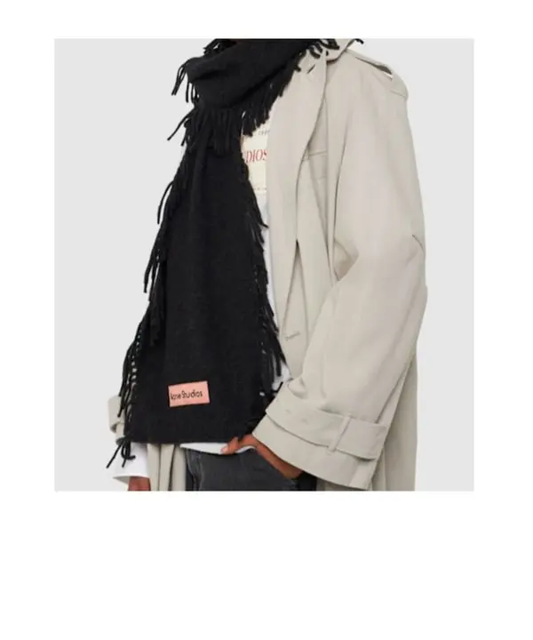 Acne Studios Fringed Scarf