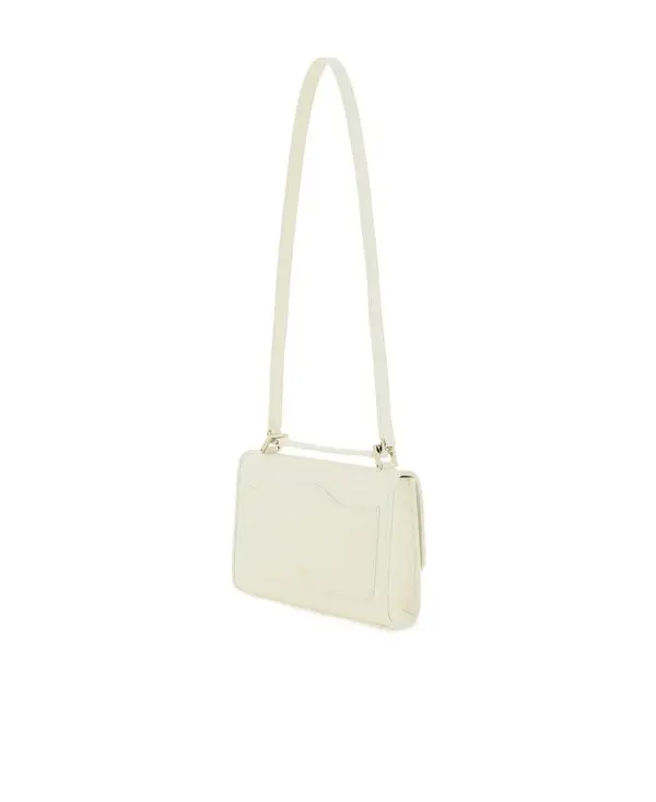 Valentino Garavani Vlogo Plaque Foldover Top Shoulder Bag