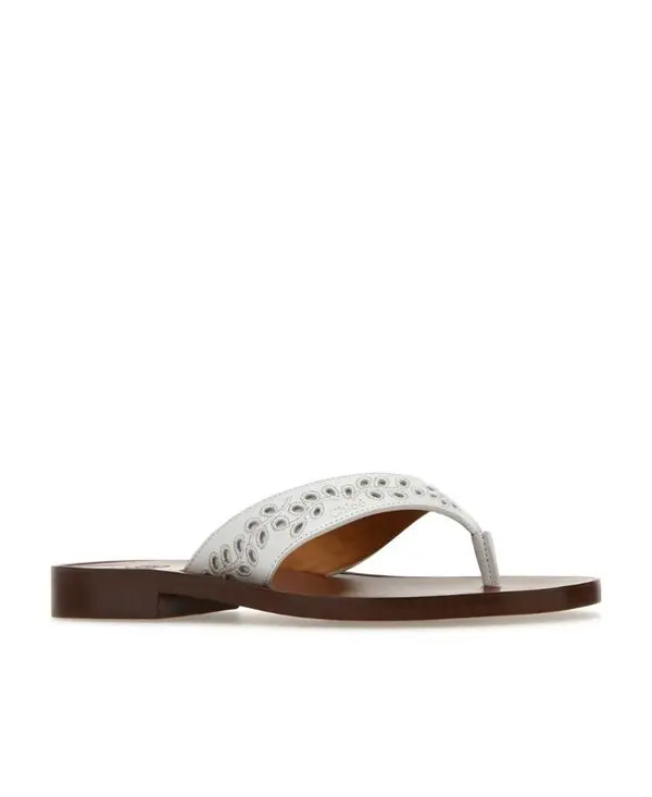 Chloé X Eres Flat Thong Slippers