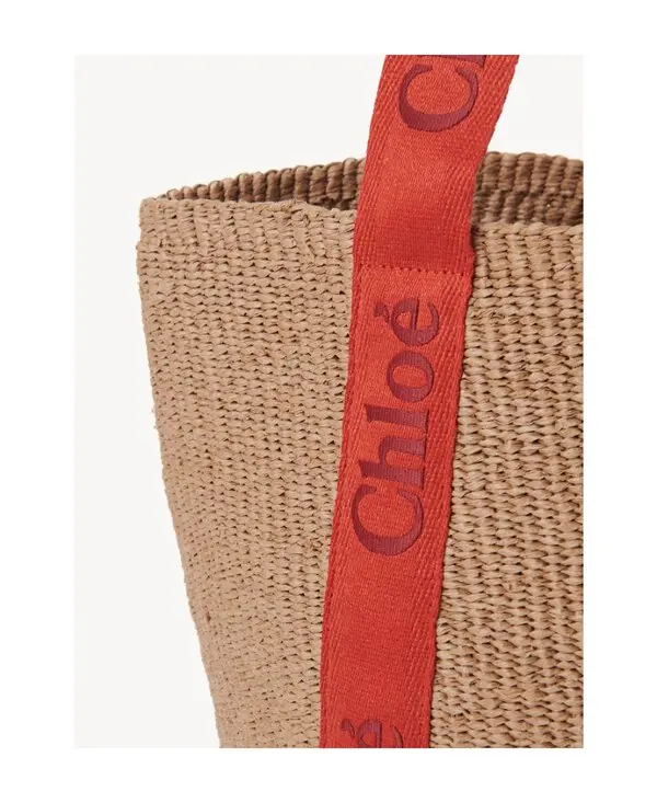 Chloé Woody Tote - Brown