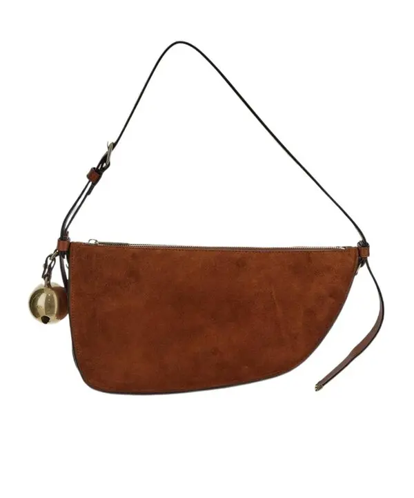 Burberry Bell Detailed Zipped Shoulder Bag
