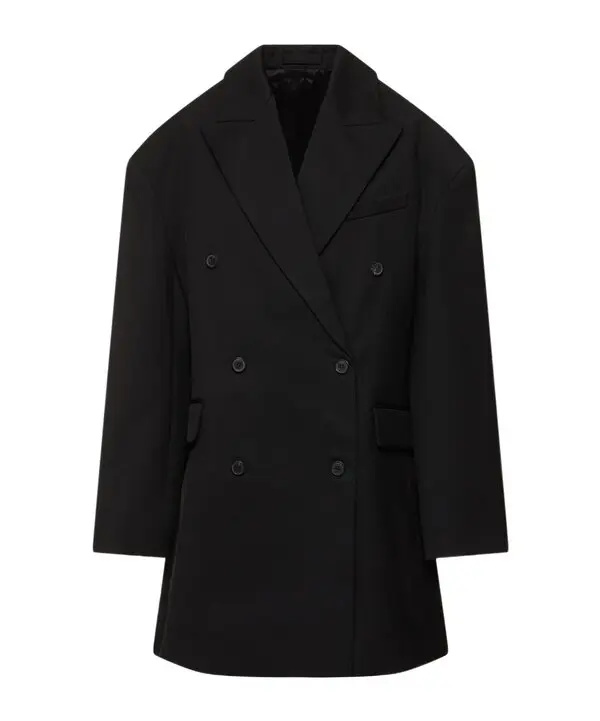 Wardrobe.NYC Double Breasted Tailored Coat