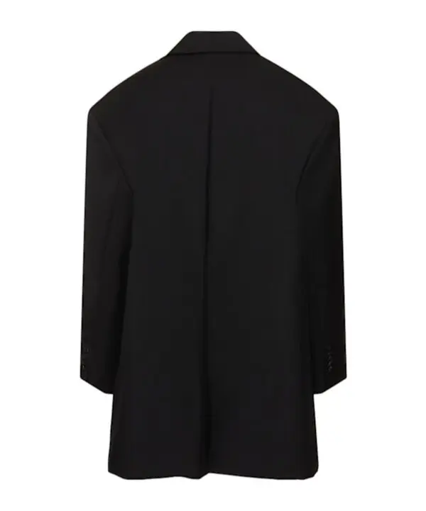 Wardrobe.NYC Double Breasted Tailored Coat