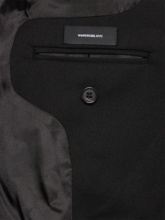 Wardrobe.NYC Double Breasted Tailored Coat