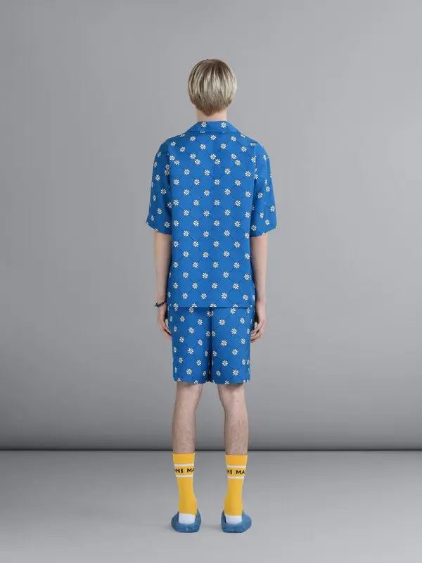 Marni Floral Print Bermuda Shorts