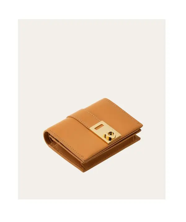 FERRAGAMO Gancini Buckle Wallet
