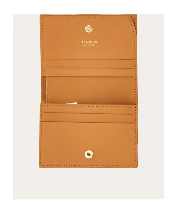FERRAGAMO Gancini Buckle Wallet
