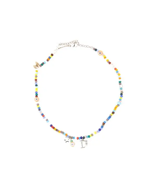 Dsquared2 Shells And Beads Necklace - White