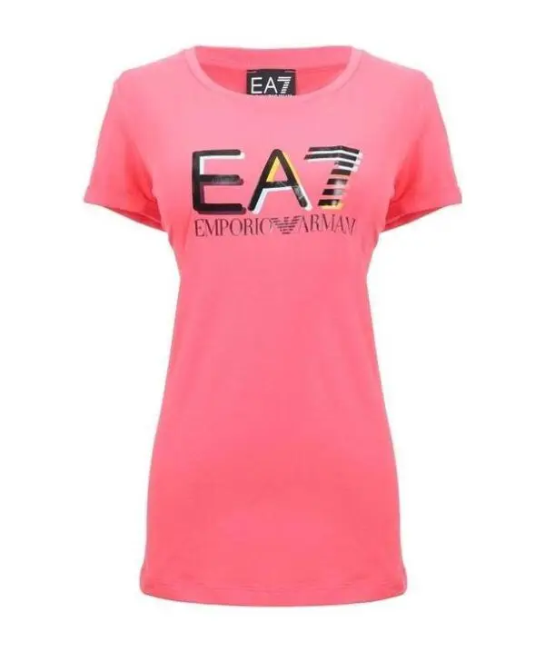 EA7 Logo T-shirt - Pink