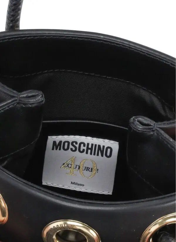 Moschino Eyelet Shoulder Bag