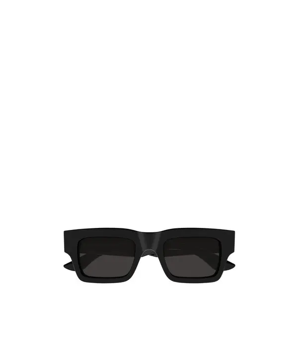 Alexander McQueen Square Frame Sunglasses - Black
