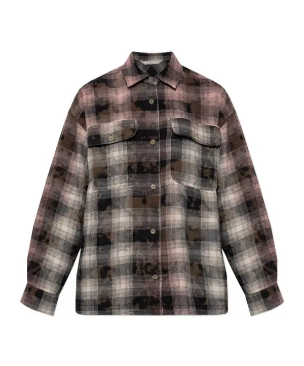 Palm Angels Checked Pattern Shirt - Multi-color