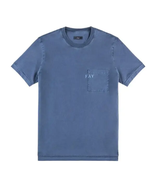 FAY Classic Fit T-shirt - Blue