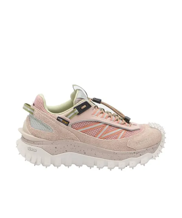 Moncler Trailgrip Gtx Panelled Sneakers - Lotus Root Starch