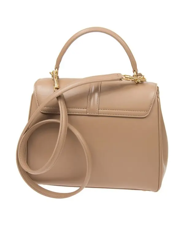 Celine Small 16 Bag In Satinated Calfskin - Light Brown