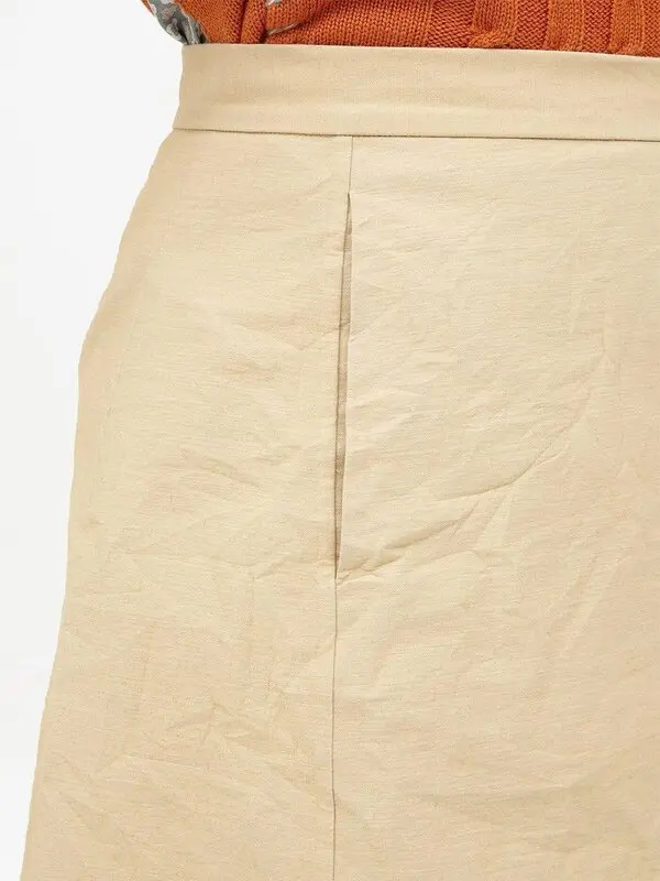 MAISON MARGIELA Cotton A-line Skirt