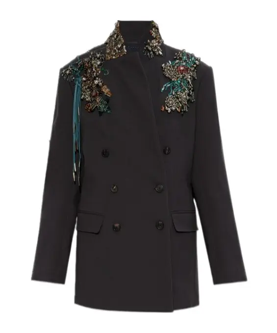 Dries Van Noten Embellished Blazer