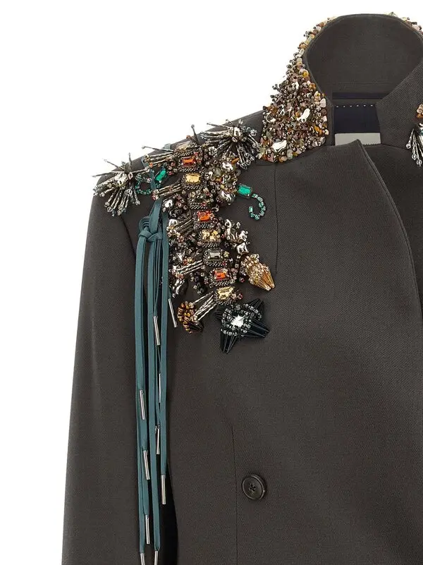 Dries Van Noten Embellished Blazer