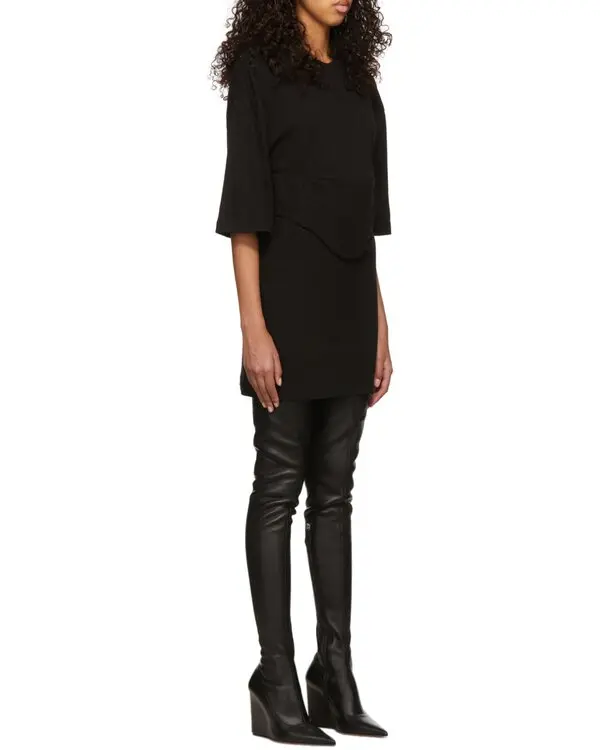 DION LEE Corset Detail Tunic Top