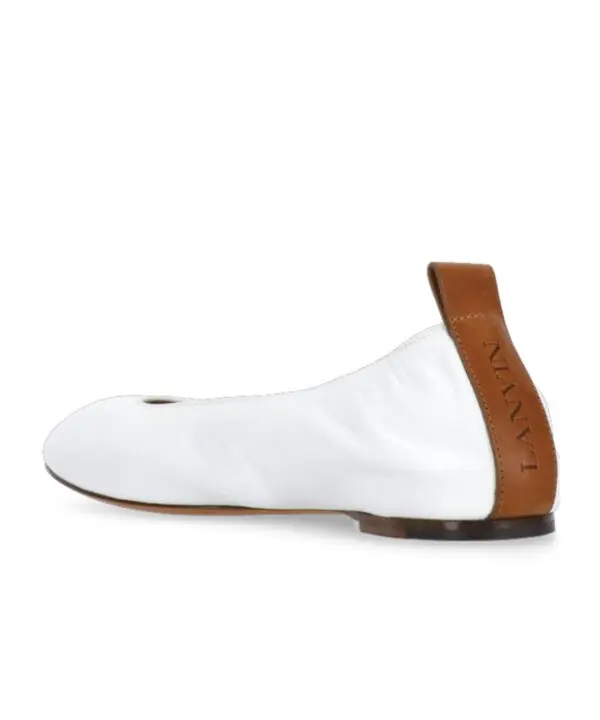 LANVIN Ballerina Flats - White