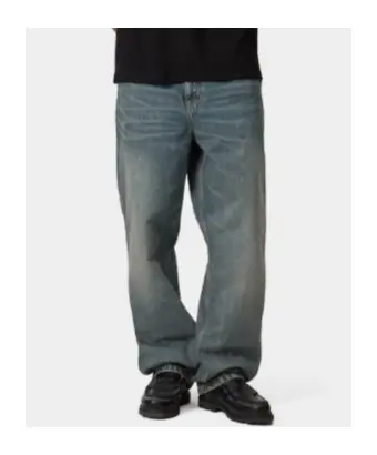 Carhartt Work In Progress Single Knee Jeans - Blue