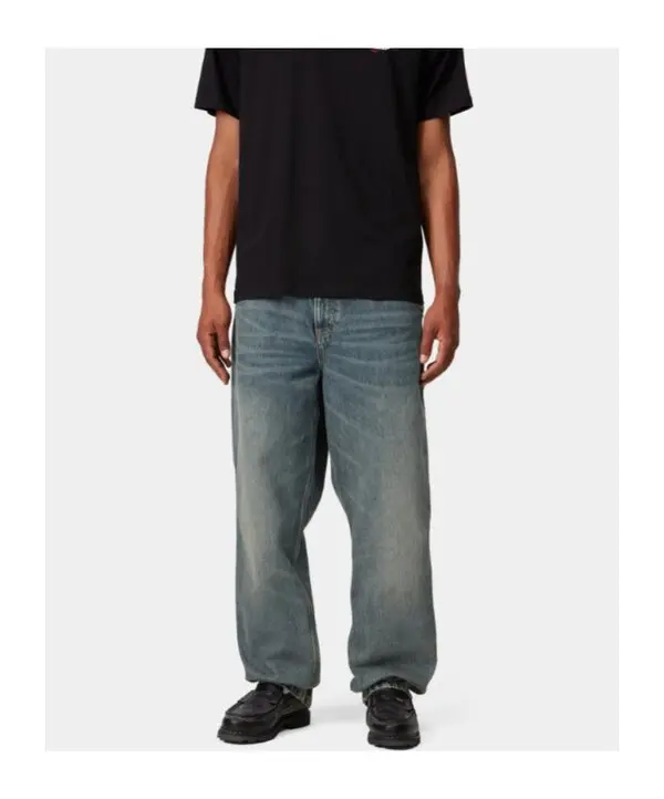 Carhartt Work In Progress Single Knee Jeans - Blue