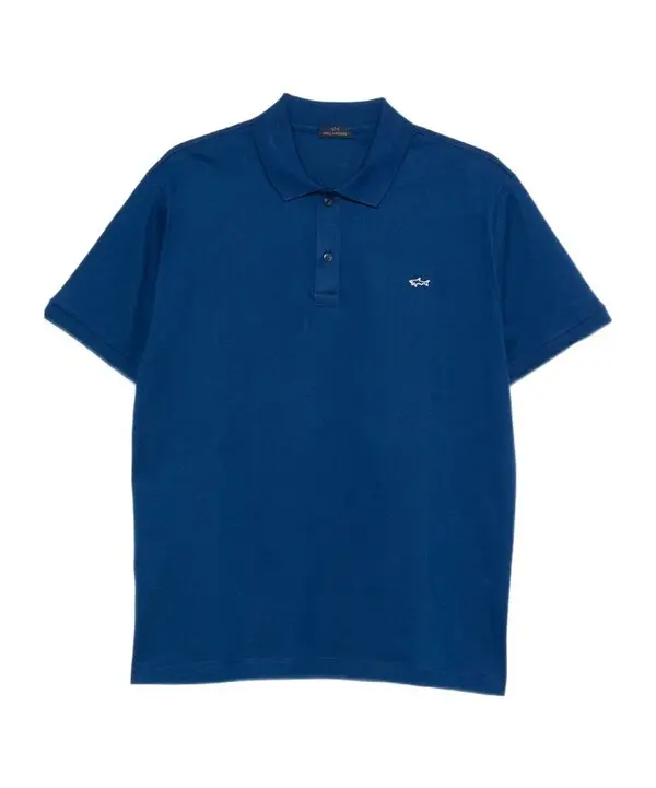 PAUL  SHARK Paul Shark Embroidered Polo Shirts