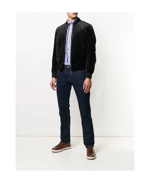 Emporio Armani Logo Long-sleeved Shirt