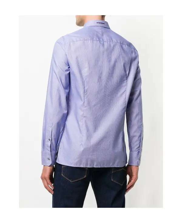 Emporio Armani Logo Long-sleeved Shirt