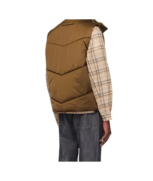 Hugo Boss Sleeveless Quilted Cotton Jacket