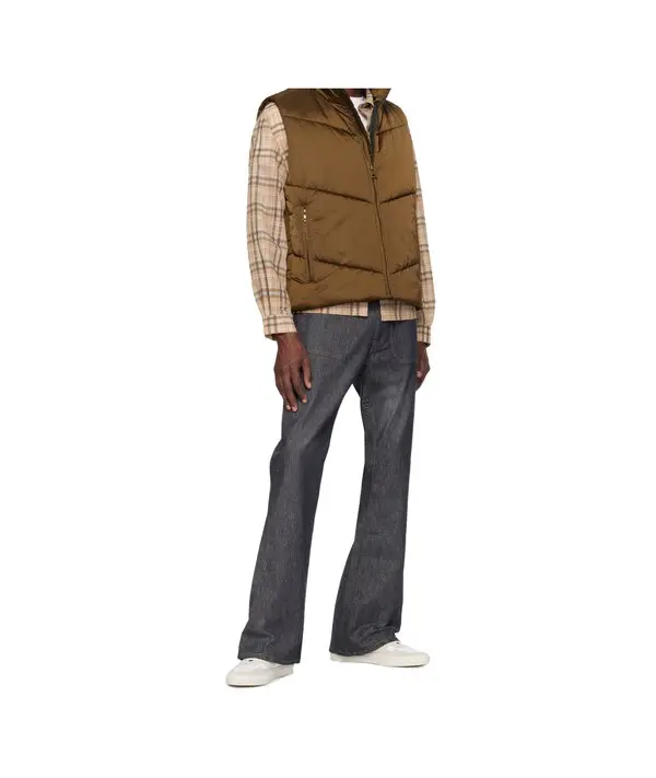 Hugo Boss Sleeveless Quilted Cotton Jacket