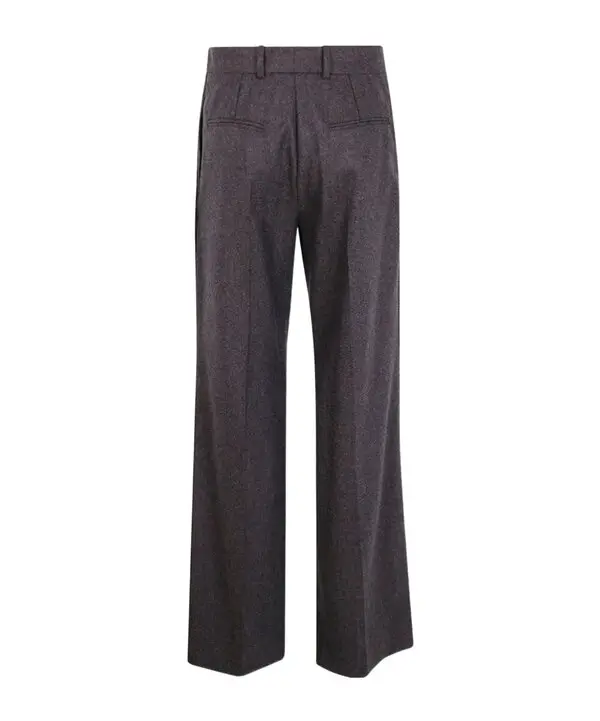Carven Pleated Detail Trousers - Black