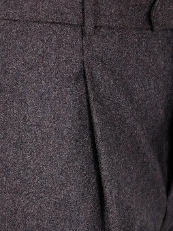 Carven Pleated Detail Trousers - Black