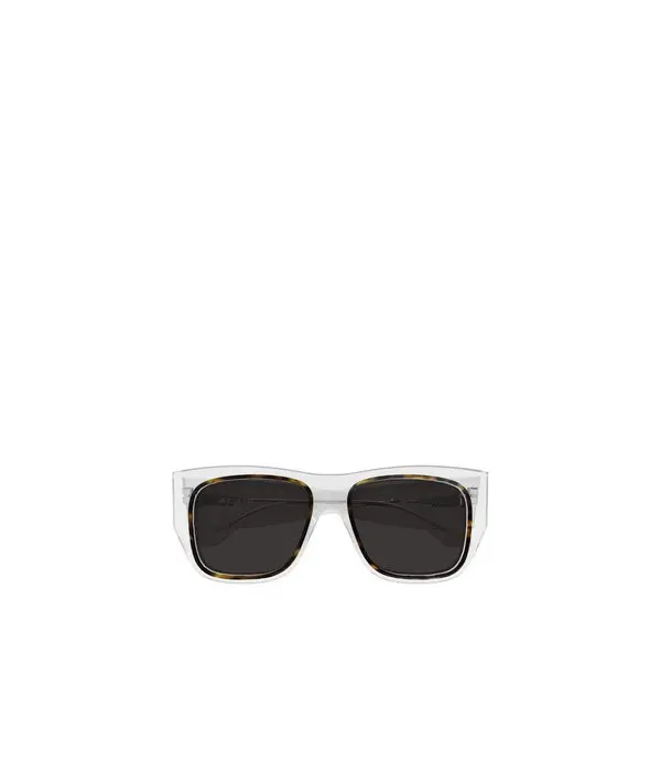 Alaïa Geometric Acetate Sunglasses - Black