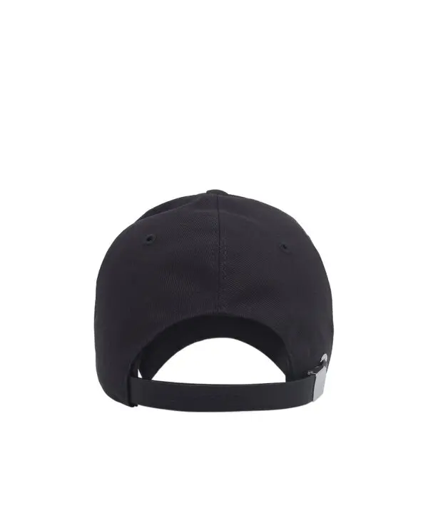 Alexander McQueen Embroidered Logo Baseball Cap - Black