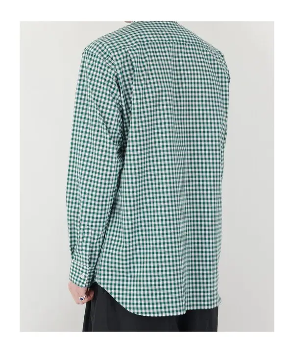 Comme Des Garçons Plaid Shirt - Green