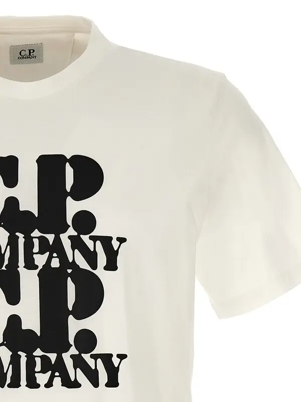 C.P. COMPANY Logo-print T-shirt
