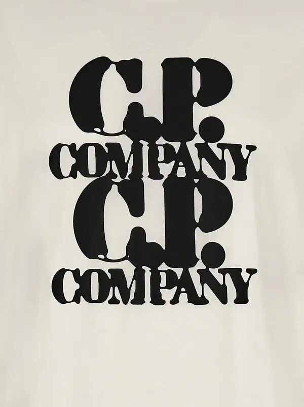 C.P. COMPANY Logo-print T-shirt