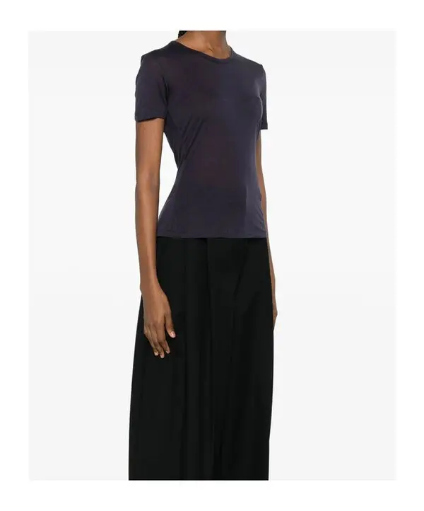 ANINE BING Sylvie Round-neck T-shirt - Black
