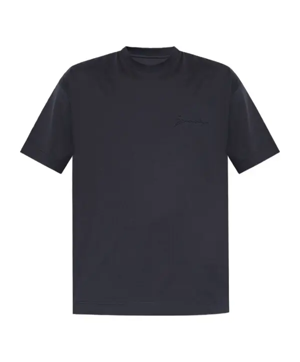 Givenchy Logo Embossed Crewneck T-shirt