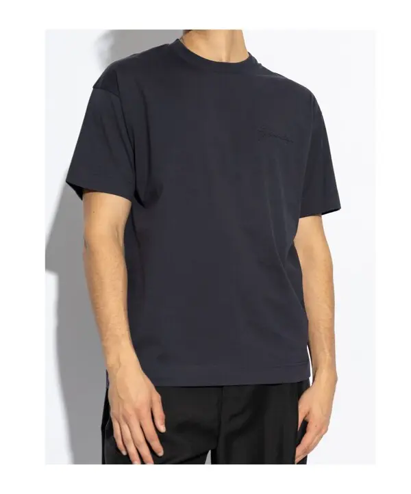 Givenchy Logo Embossed Crewneck T-shirt