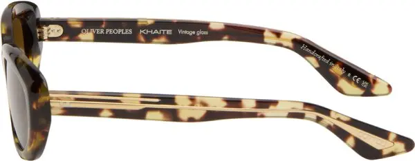 Khaite X Oliver Peoples 1969c Sunglasses - Green