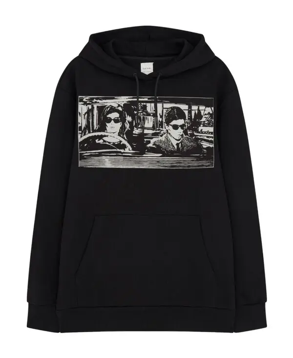 Paul Smith Graphic Print Drawstring Hoodie