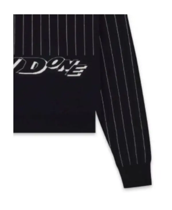 We11Done Striped Round Neck Sweater